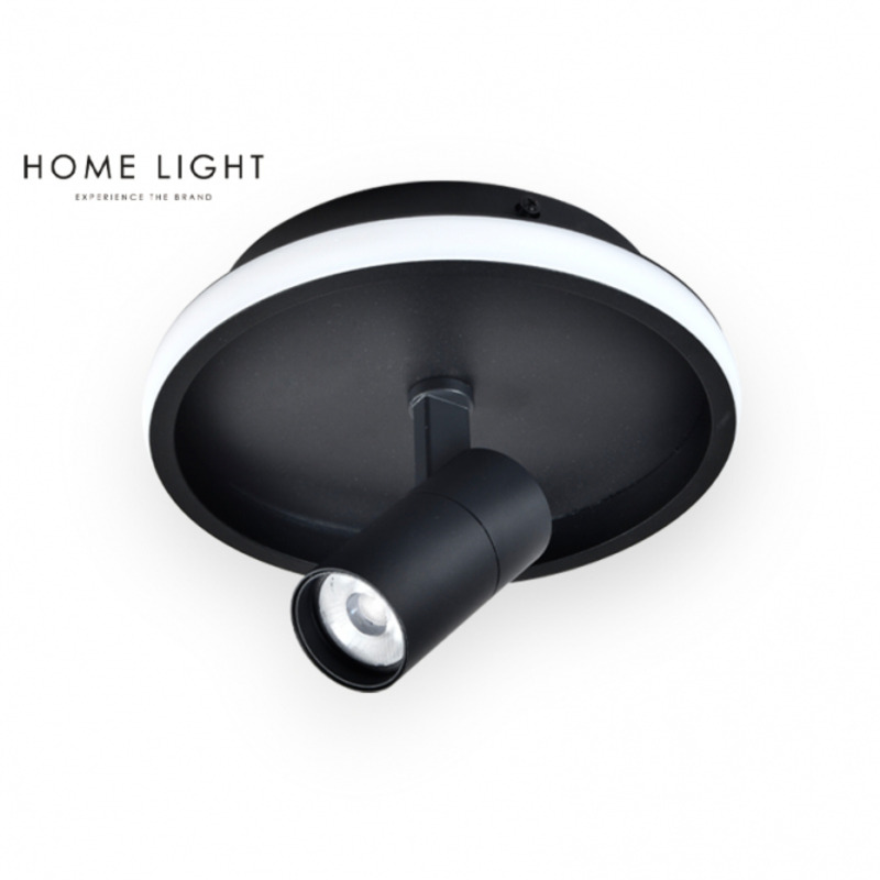 VESTA 477 PLAFONSKA SVETILJKA 12W+5W 3000K CRNA HOME LIGHT