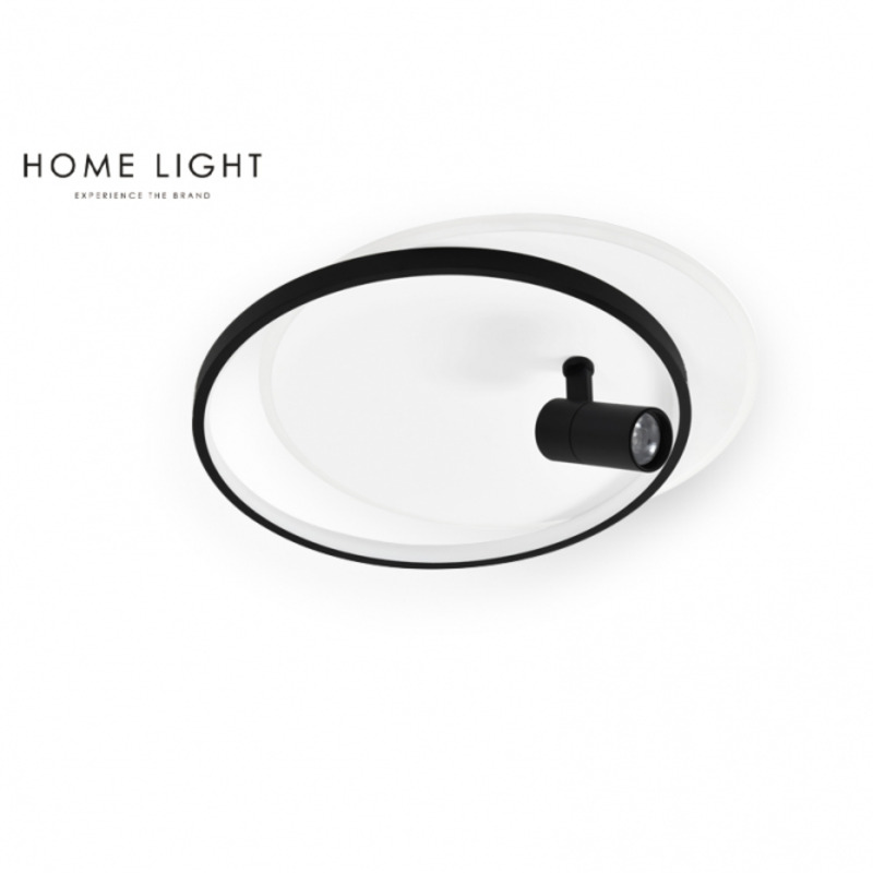 VESTA 482 PLAFONSKA SVETILJKA 36W+5W 3000K CRNA HOME LIGHT