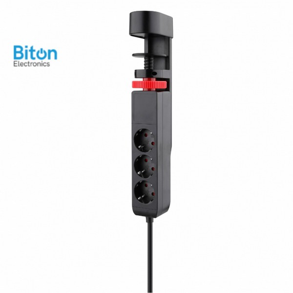 PRODUŽNI KABL ZA STO K-3 1,4m SA USB PUNJAČEM 5V 3,4A (2xUSB-A + 1xUSB-C) BITON