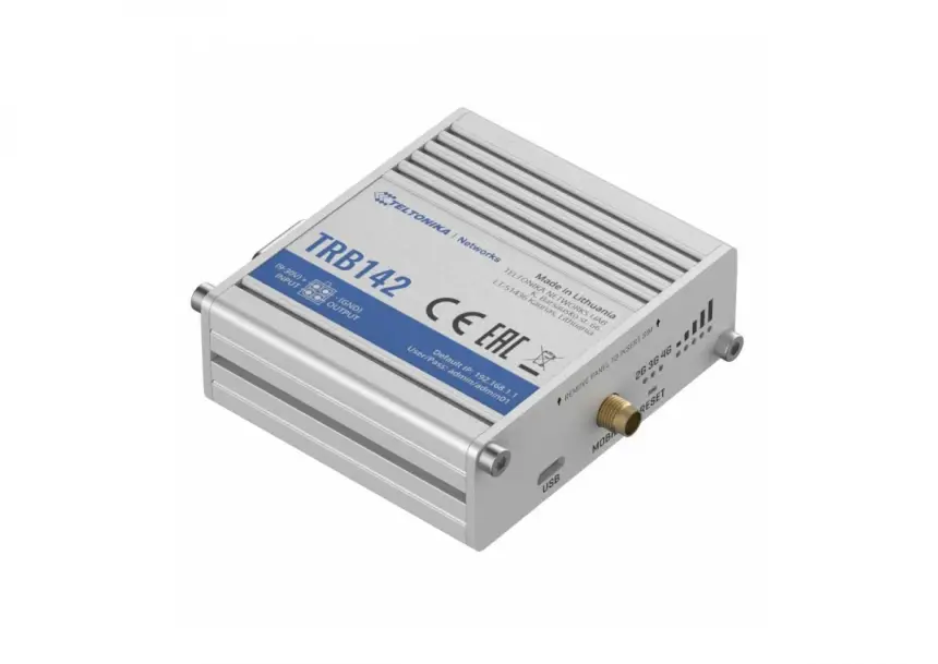 Teltonika TRB142 LTE Cat 1 RS232 Gateway