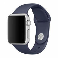 Apple Watch Silicone Strap dark blue M/ L 42/ 44/ 45mm