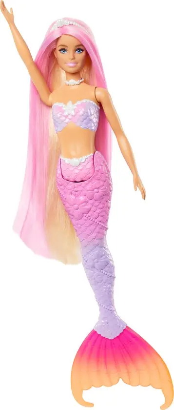 MATTEL Igračka Barbika color change sirena