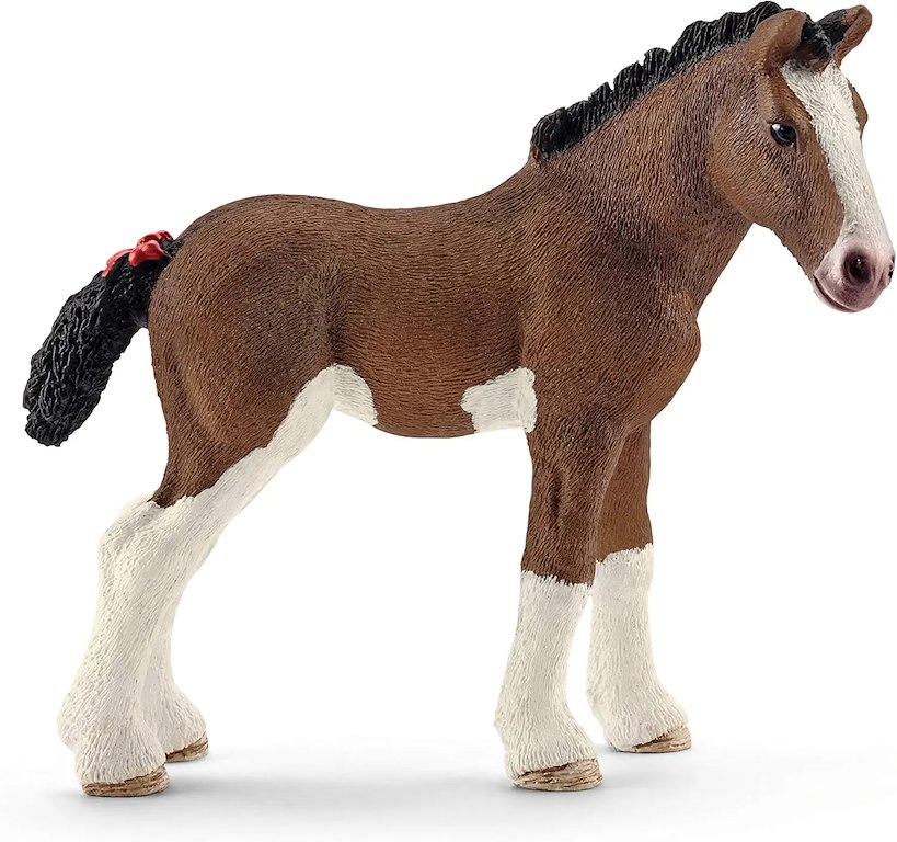 SCHLEICH Figura Clydesdale ždrebe