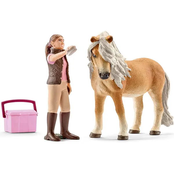 SCHLEICH Set džokej i kobila