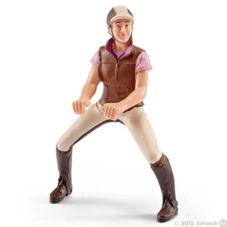 SCHLEICH Figura Džokej, pink