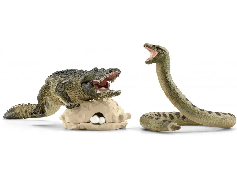 SCHLEICH Set figura Opasnost u močvari