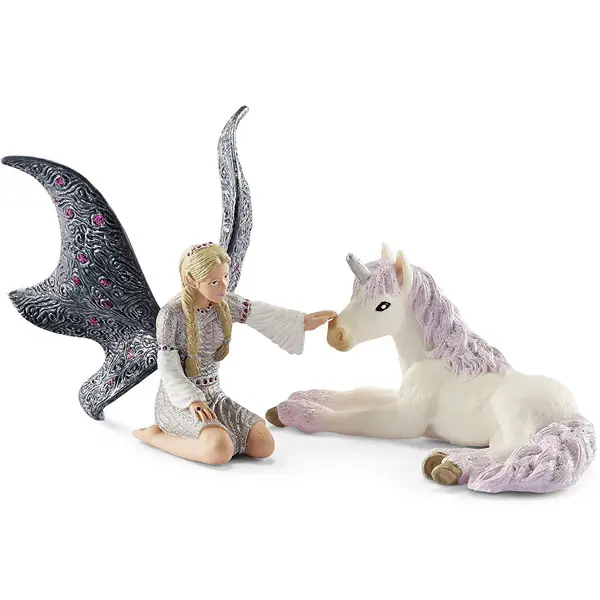 SCHLEICH Set figura Lindariel sa mladunčetom jednoroga