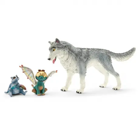 SCHLEICH Set figura MOVIE Lykos, Nugur & Piuh