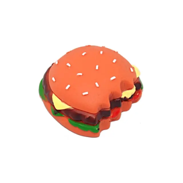 Igračka za pse Gumeni hamburger, 9cm