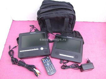 Bluetech 7 inca portabl DVD/USB/SD +2 ekrana FULL+GARANCIJA!