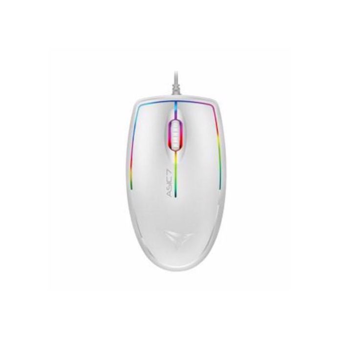 ALCATROZ Asic 7 RGB FX White Optical Mouse