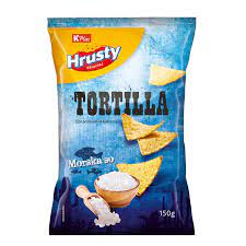 Čips tortilja morska so Hrusty 150g