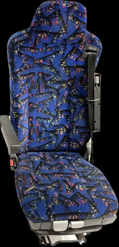 Scaun șofer sedište za Scania model albastru cu model geometric colorat kamiona