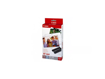 Canon KP-36IP Color Ink/Photo Paper Set x36 Sheets for SELPHY CP1300, CP1500