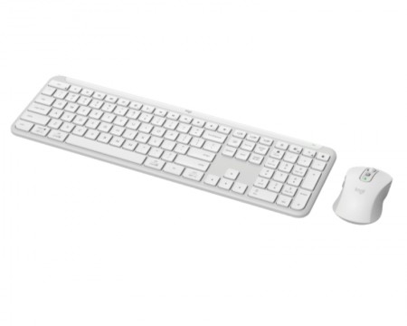 LOGITECH MK950 Wireless Desktop White US tastatura + miš