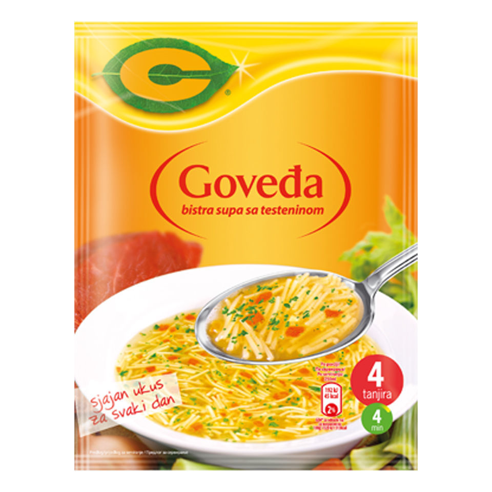 C Goveđa bistra supa 58g