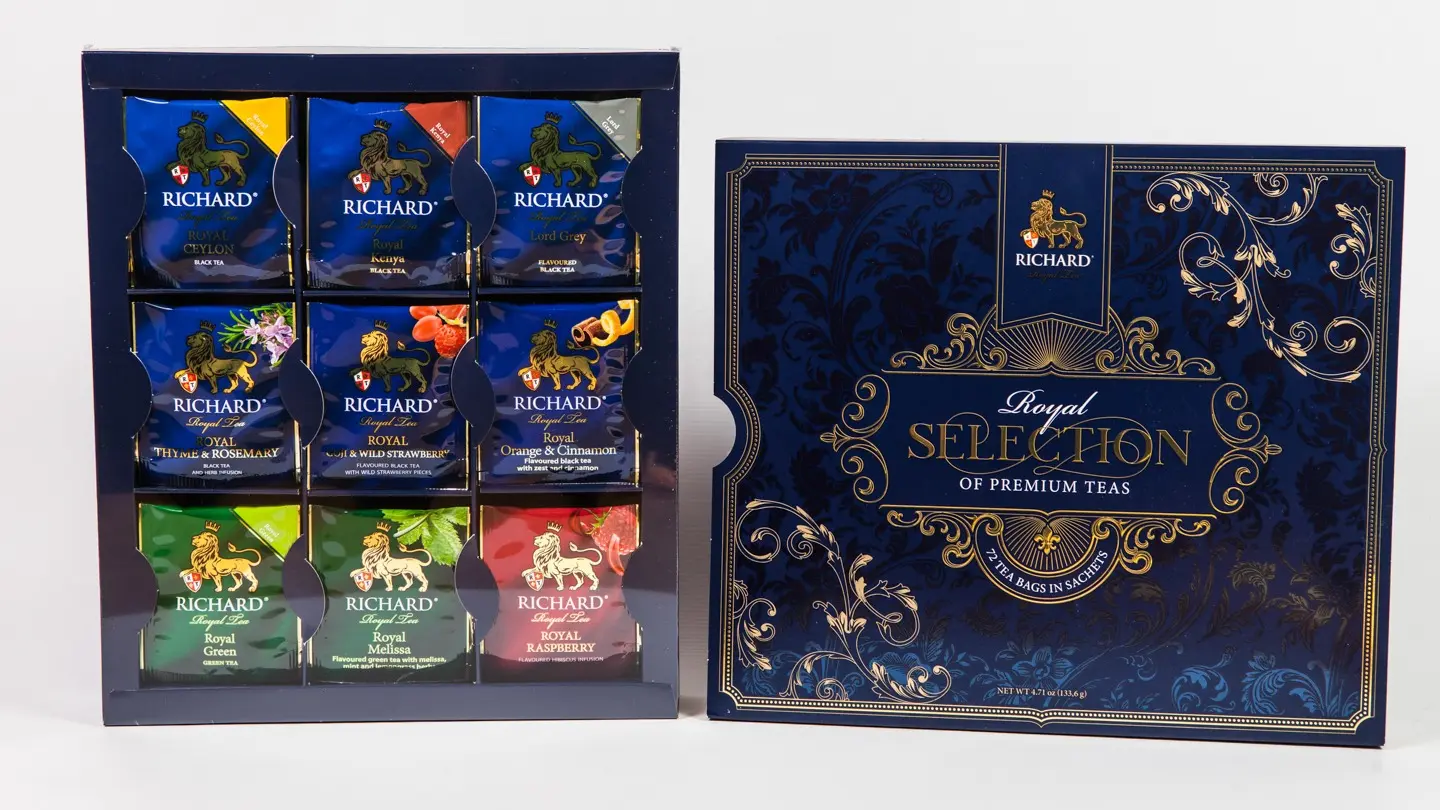 RICHARD Kolekcija čajeva Royal Tea - selection of premium teas 113.6g