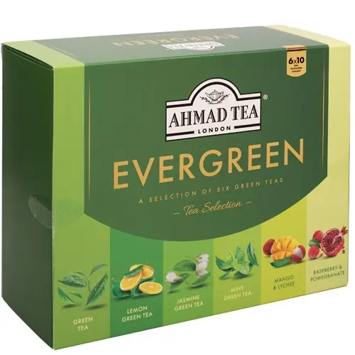 AHMAD TEA Čaj Evergreen selection, 60 kesica, 120g