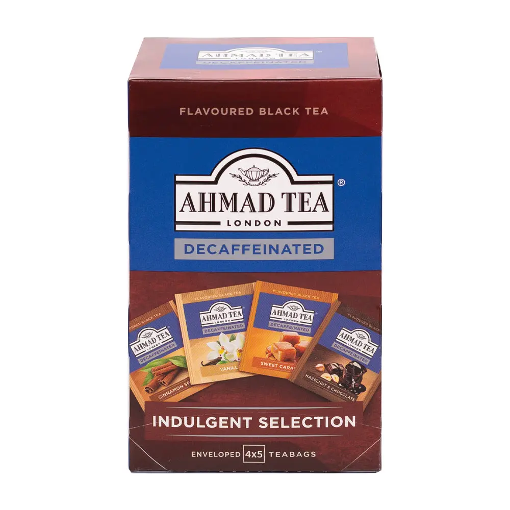 AHMAD TEA Čaj Indulgent selection decaffeinated, 4x5 kesica