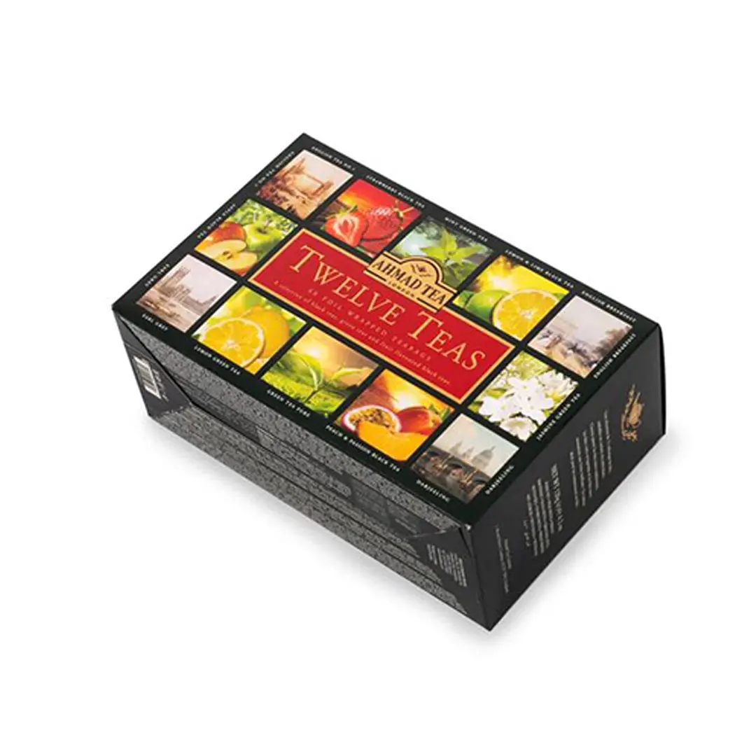 AHMAD TEA Čaj Twelve Teas Box, 5x12 kesica