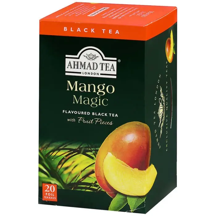 AHMAD TEA Crni čaj sa mangom Mango Magic, 20 kesica