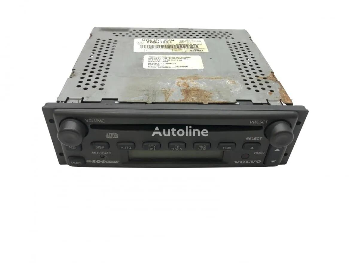 Radio Auto autoradio za Volvo VR300 cu RDS și Funcții de Securitate Anti-Theft kamiona