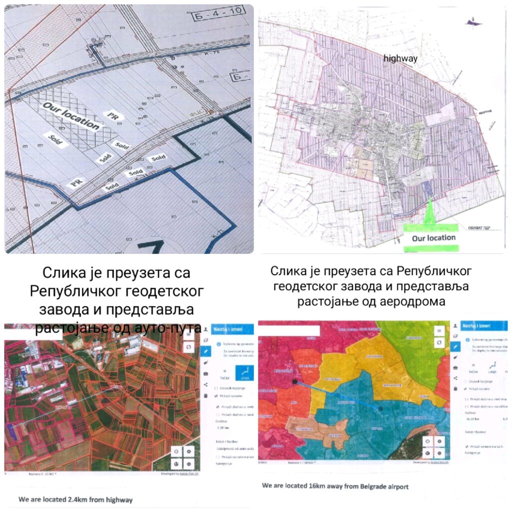 Продаја грађевинског земљишта Шимановци