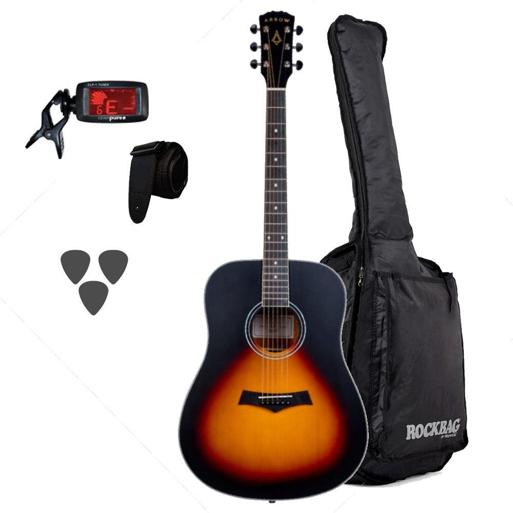 Arrow Gold D SB Sunburst Eco akustični paket