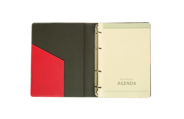 LION Agenda sa mehanizmom A5 OMEGA – Crvena