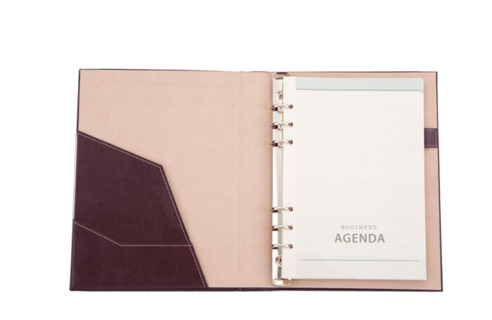 NOVASKIN Agenda sa mehanizmom A5 STANDARD – Bordo