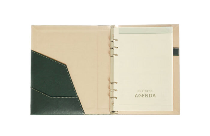 NOVASKIN Agenda sa mehanizmom A5 STANDARD – Bottle green