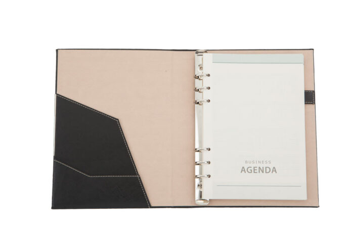 NOVASKIN Agenda sa mehanizmom A5 STANDARD – Crna