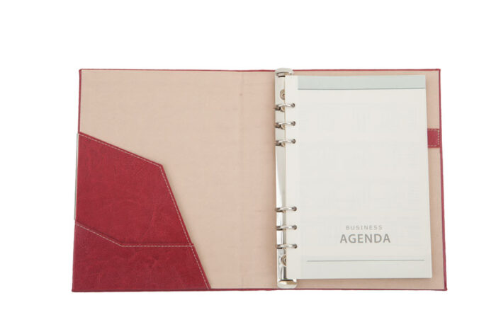 NOVASKIN Agenda sa mehanizmom A5 STANDARD – Crvena