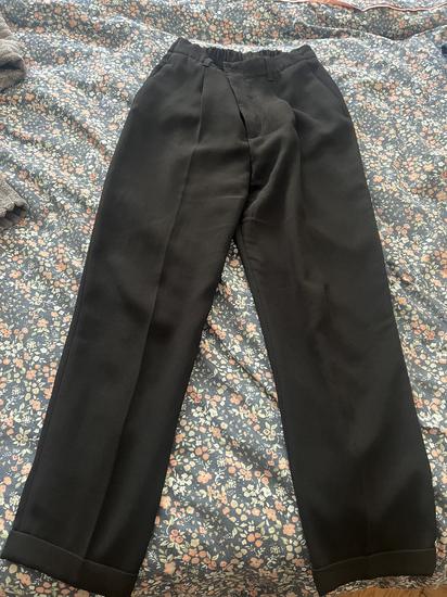 Zara crne poslovne pantalone