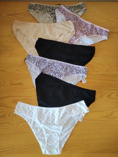 PRIMARK slip, 7 kom., XS-S, NOVO