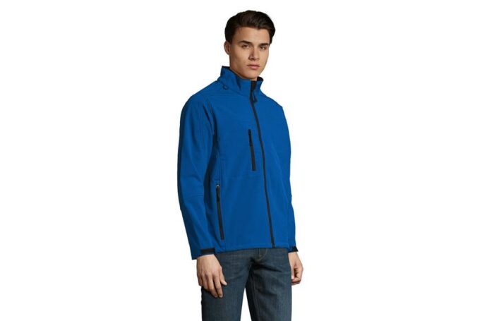 RELAX muška softshell jakna – Royal plava , XXL