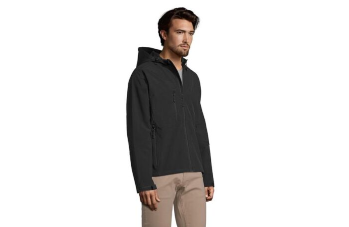 REPLAY MEN softshell jakna – Crna , 3XL