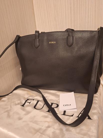 SNIŹENO!! - FURLA - original Safiano koza