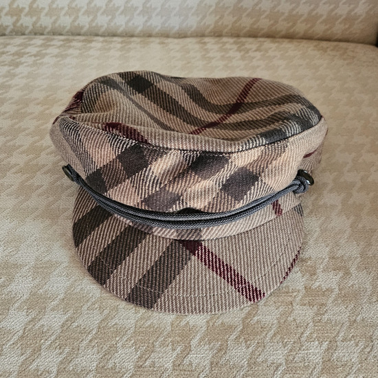 Burberry Wool Classic Check Beret, original