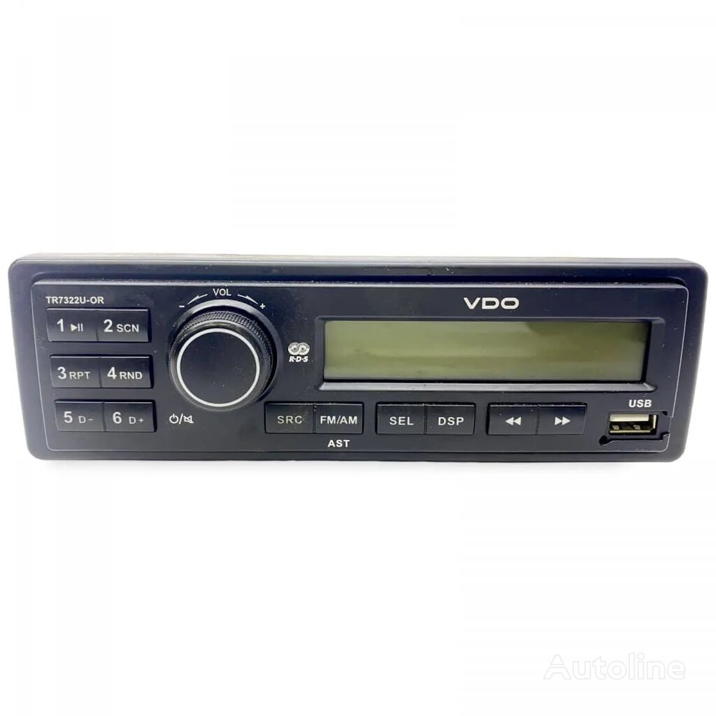 Radio Auto cu USB și RDS autoradio za VDO TR7322U-OR kamiona