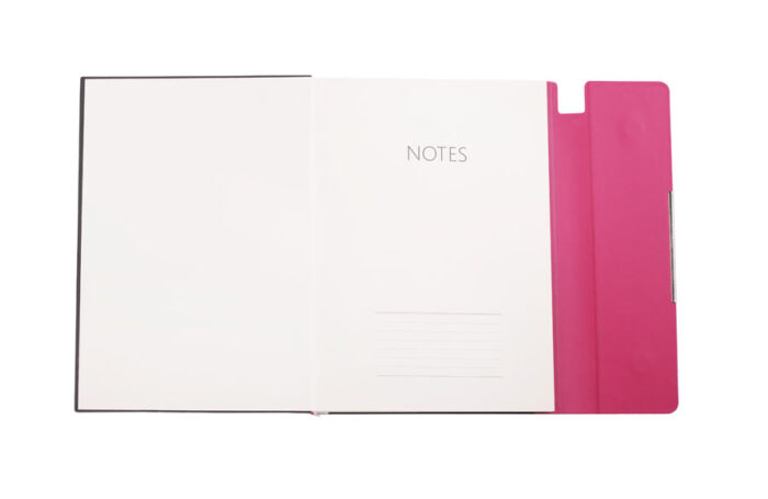 VELVET Notes sa magnetnim preklopom B6 – Pink