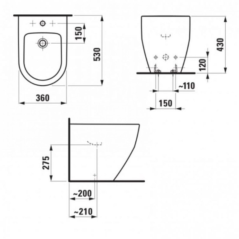 BIDE LAUFEN PRO B PODNI