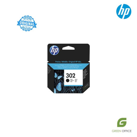 HP 302 Black Original Kertridž (F6U66AE)