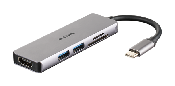 USB HUB D-Link DUB-M530 5in1 USB-C - HDMIUSB3.0x2CR