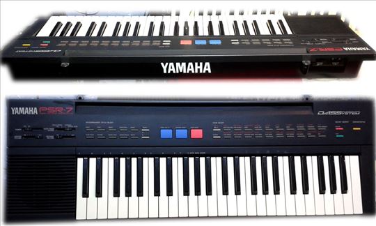 YAMAHA PSR 7 (4 oktava veli. dirki, odlični zvuci