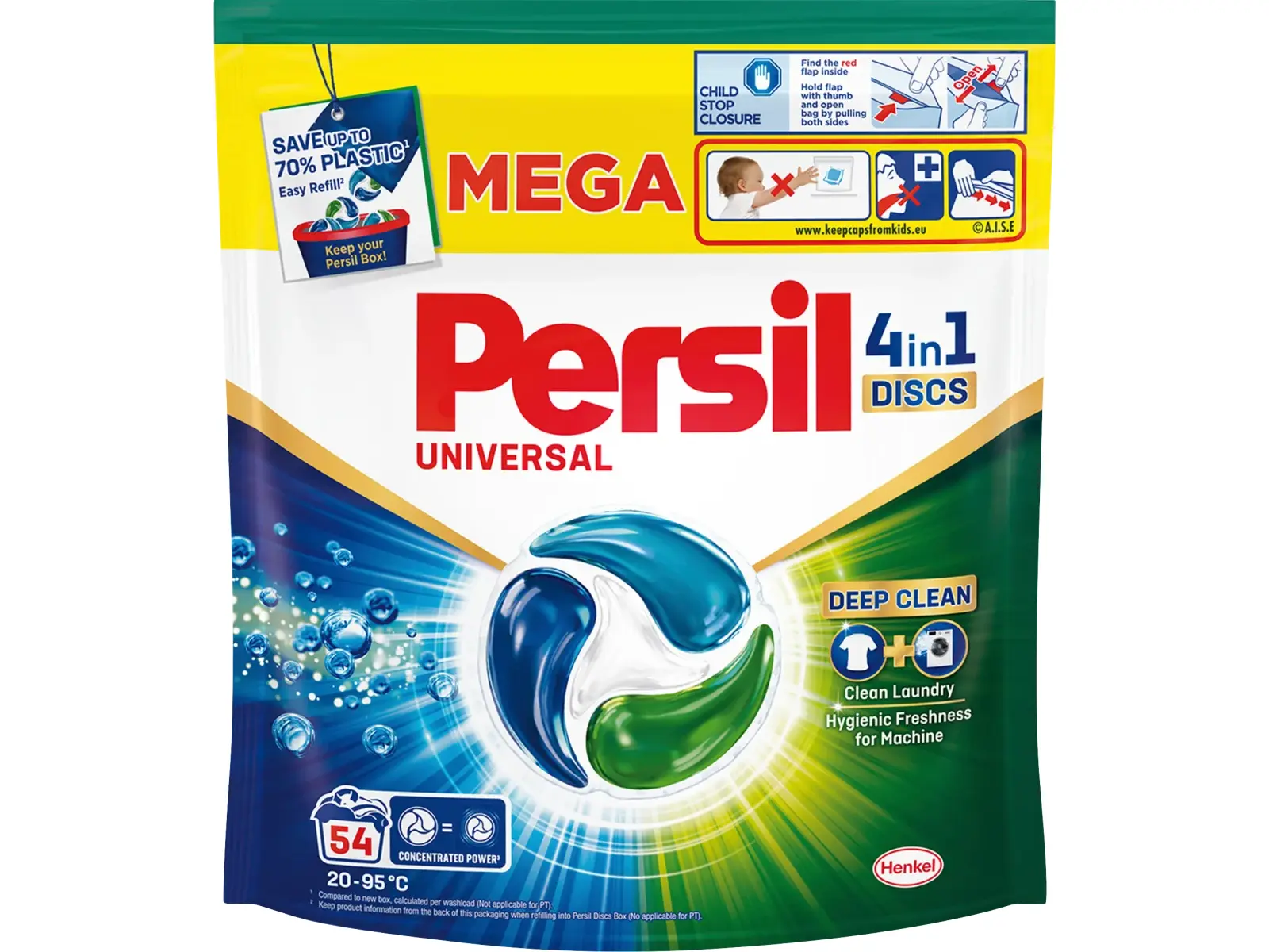 Persil Discs Universal Kapsule za pranje veša, 54 komada