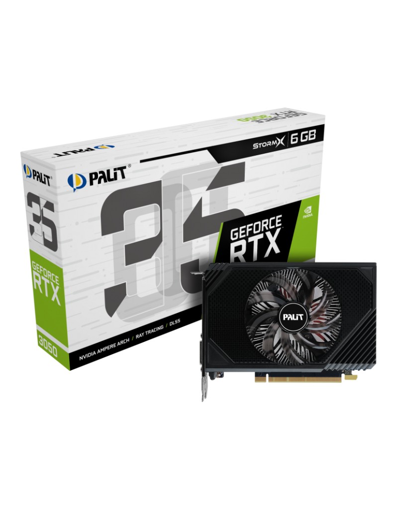 PALIT nVidia GeForce RTX 3050 6GB 96bit RTX3050 StormX