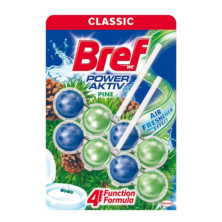 Bref Power Aktive Pine WC Osveživač, 2x50g