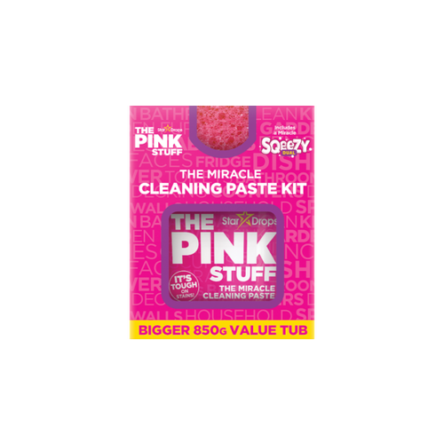 The Pink Stuff the miracle cleaning paste kit, čudesni paste kit (850gr xSqeezy scrub)