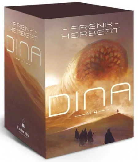 Komplet Dina 1-4 - Frenk Herbert